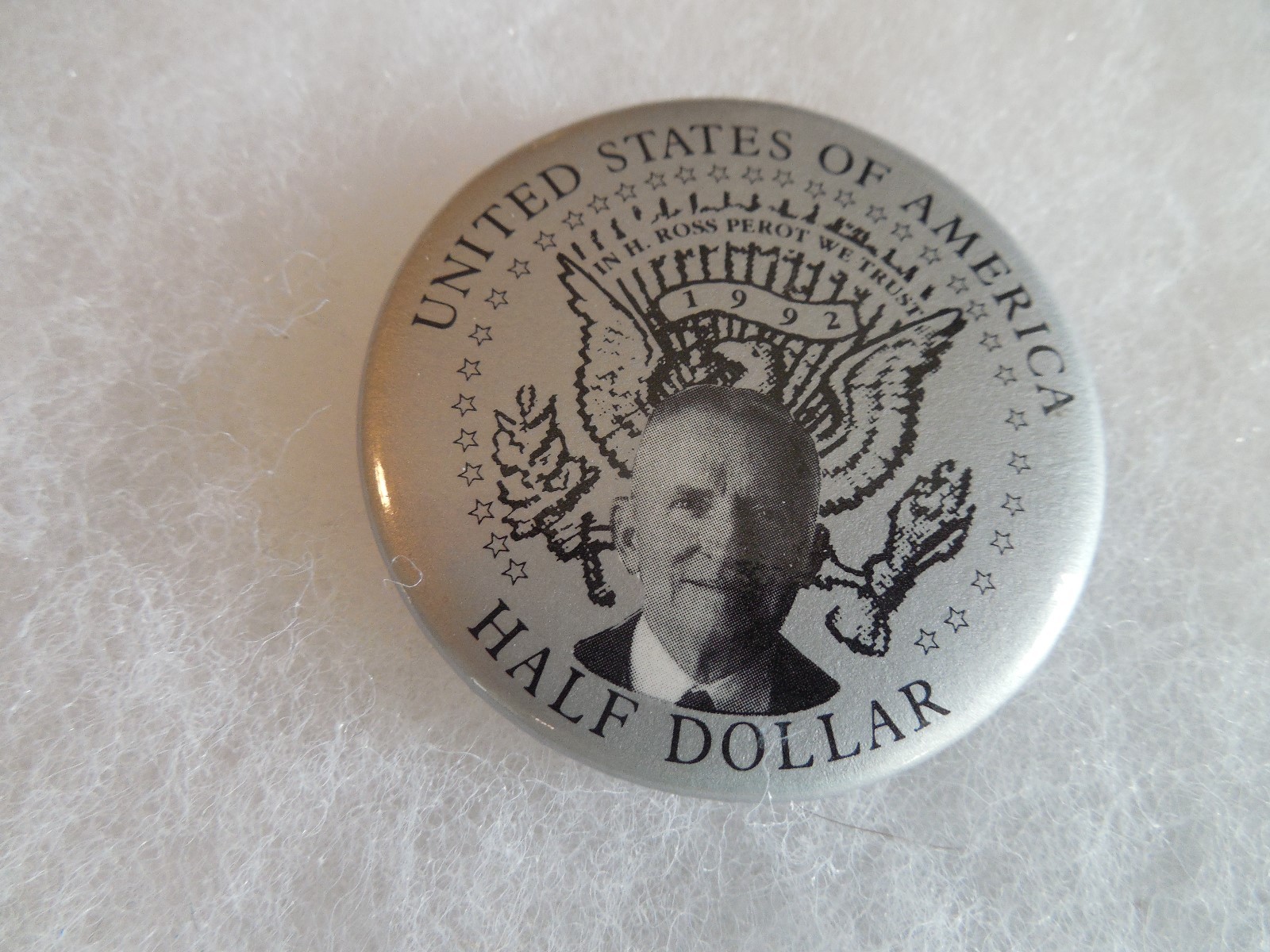 Presidential Campaign Pin Back Ross Perot President Hopeful Candidate ...