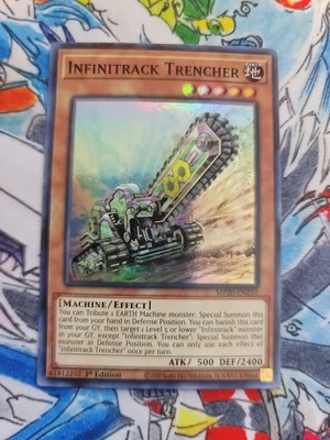 YuGioh Infinitrack Trencher NM (1st Ed.) MP20-EN210 Super Rare Card | eBay