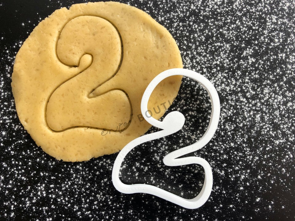 Numbers | Small | 2 inches | Cookie Cutter | Cake Decorating | UK ...