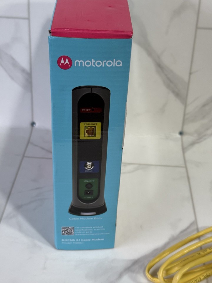 Motorola Cable Modem DOCSIS 3.1 MB8611 2.5 Gbps Comcast Xfinity, Cox ...
