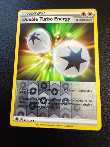 Double Turbo Energy [Reverse Holo] #151 Pokemon Brilliant Stars | eBay