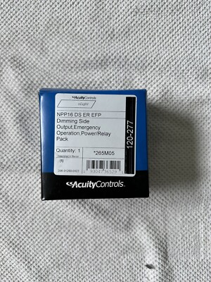 Acuity Controls nLight NPP16 DS ER EFP, New In Box, Free Shipping | eBay