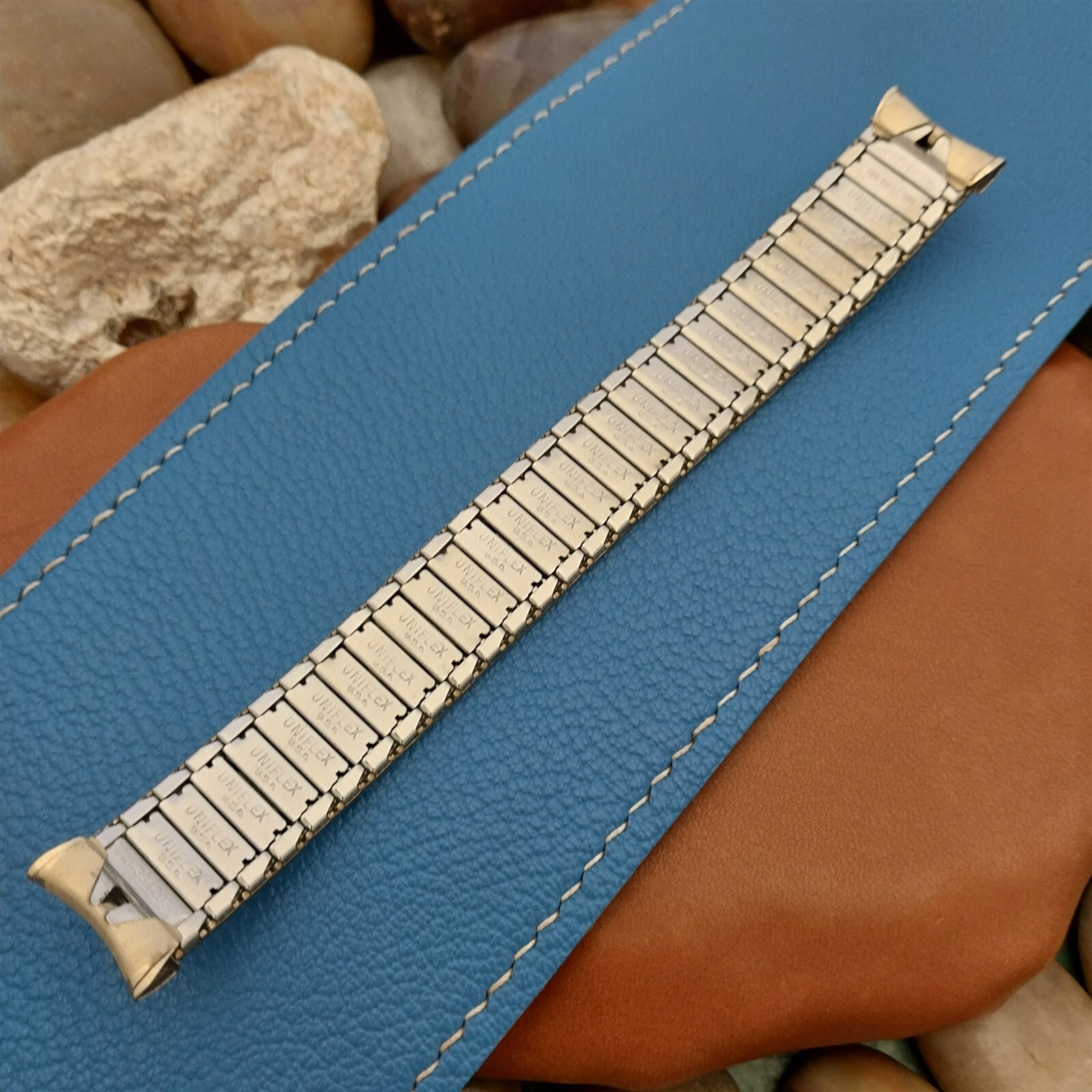 Gold Filled 11/16" 1960s Unused Classic Uniflex Expansion Vintage Watch ...