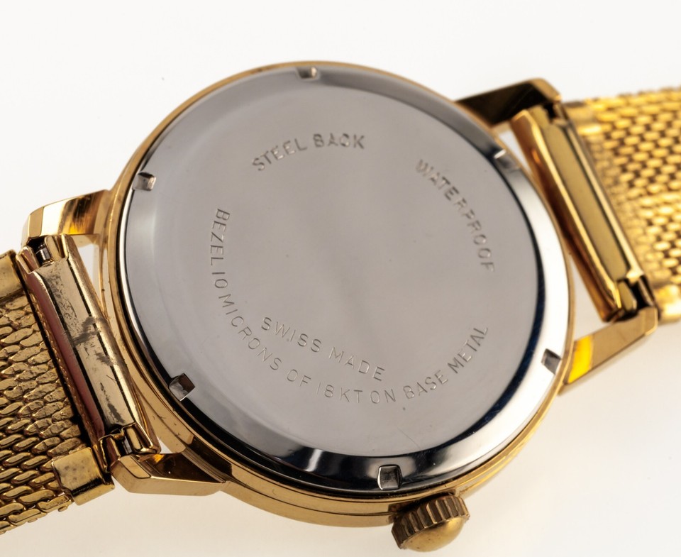 Vulcain Men's Gold-Plated Centenary Automatic Watch Original Box and ...