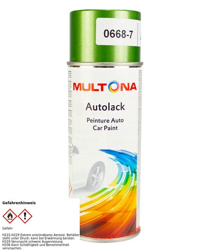 KWASNY MULTONA AUTOLACK LACKSPRAY SPRAYLACK GRÜN 0668-7 400 ml | eBay.de