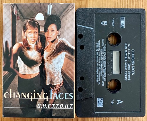 *R. KELLY PRODUCED* Changing Faces G.H.E.T.T.O.U.T. 1997 Cassingle VG+ ...