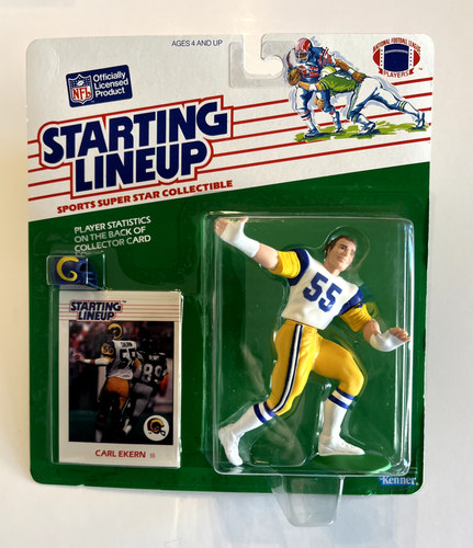 1988 STARTING LINEUP - SLU - NFL - CARL EKERN- L.A. RAMS | eBay