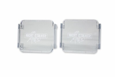 3" Cube Light Covers. Snap On, fit many brands - Clear | eBay