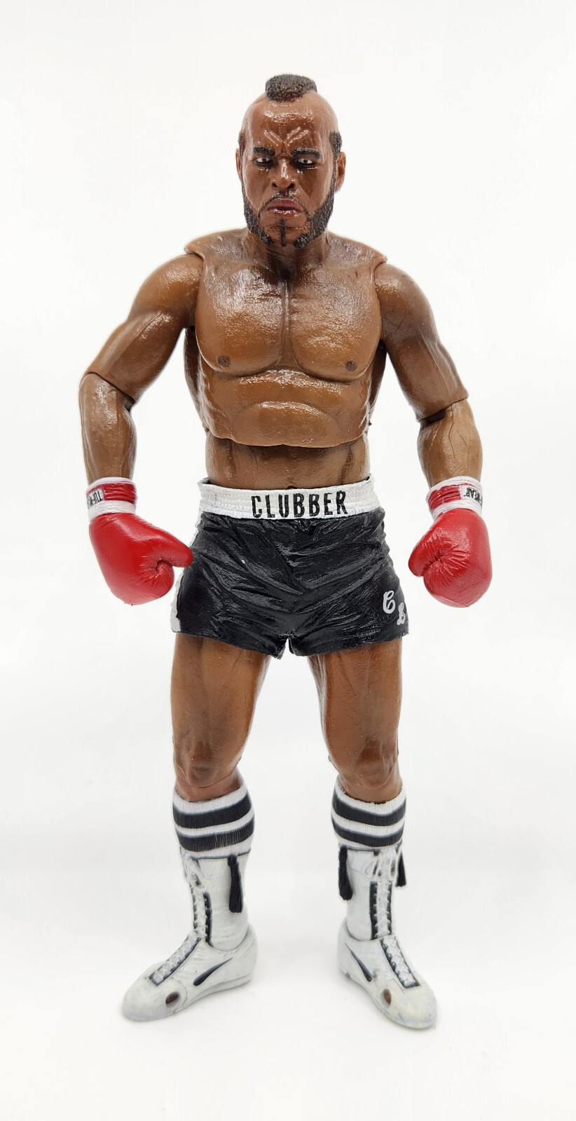 NECA Rocky Balboa Action Figure - Clubber Lang Blue Trunks - Loose NM ...