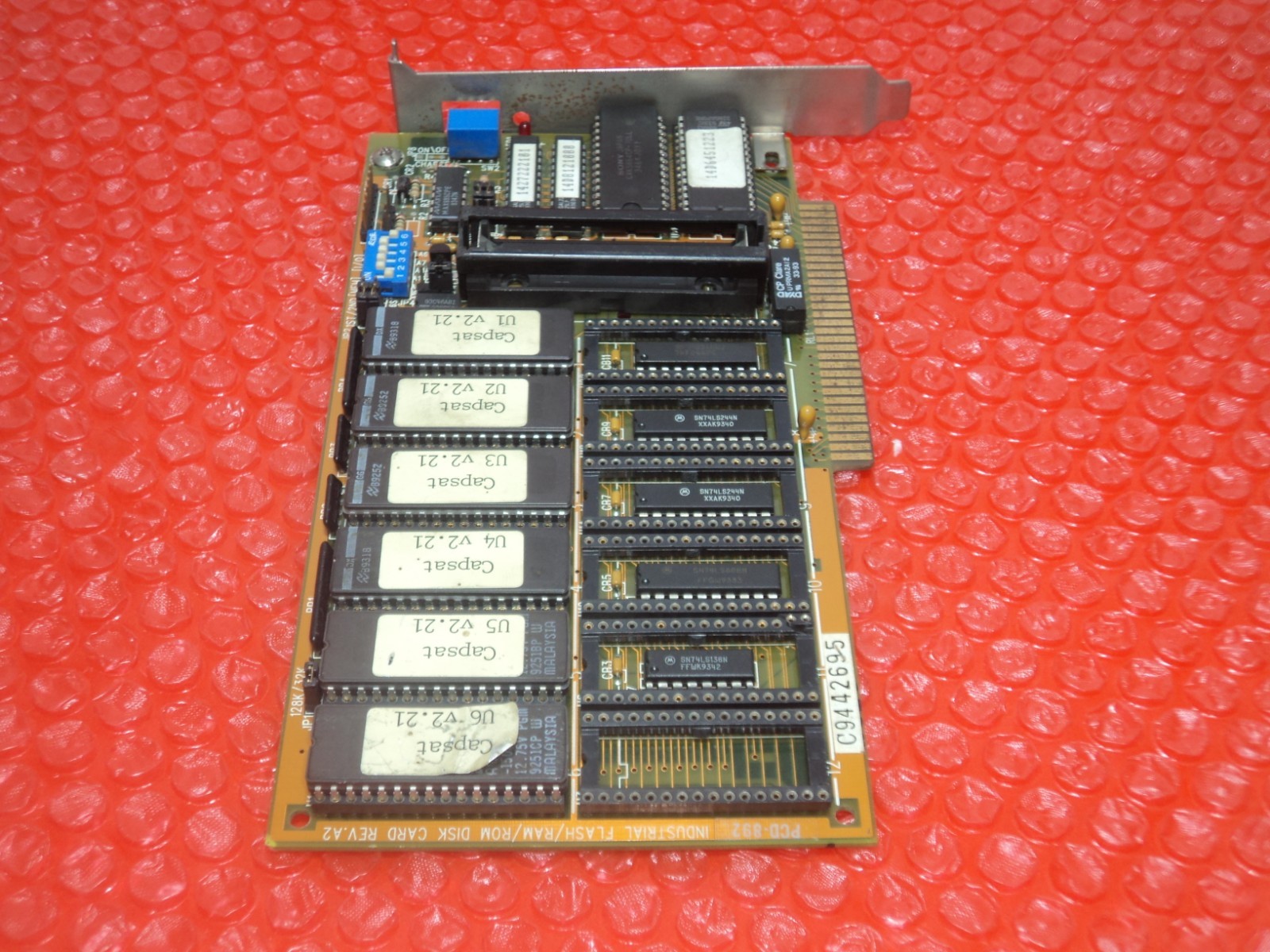 Advantech PCD-892 Rev.A2 Industrial Flash/Ram/Rom Disk Card 1906892010 ...