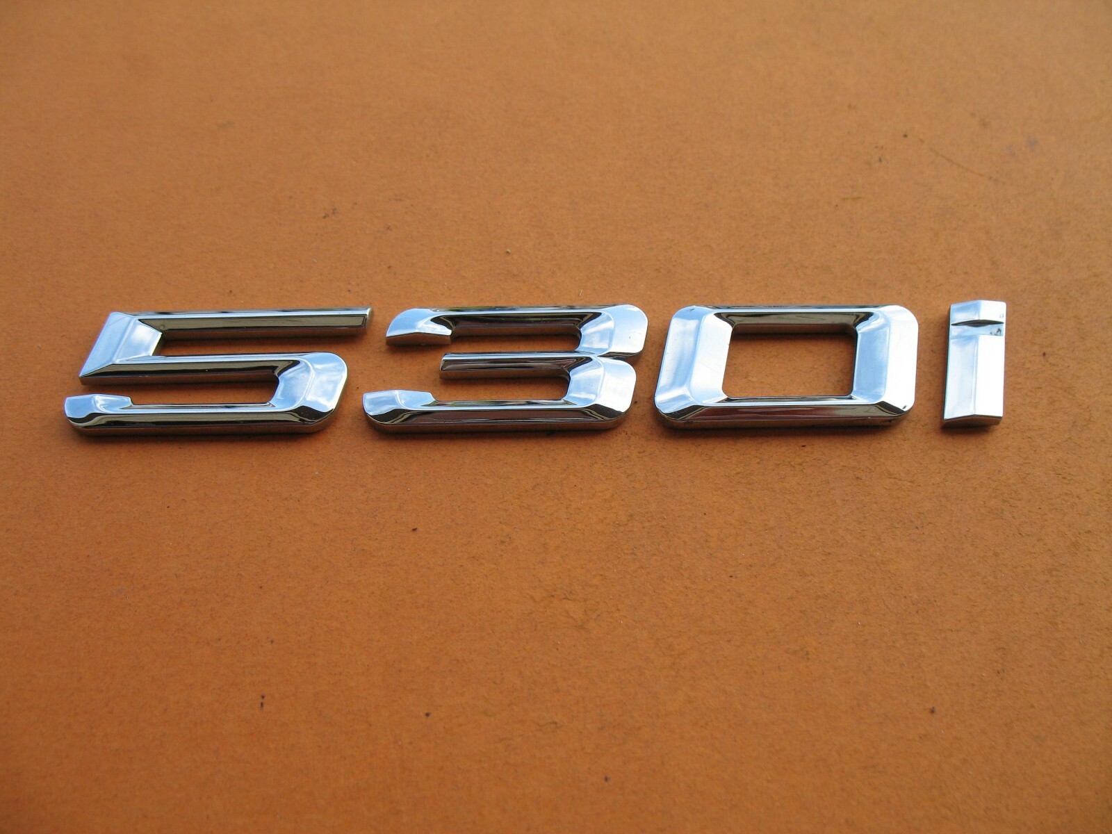 04 05 06 07 08 09 10 BMW 530I 530 I REAR TRUNK EMBLEM LOGO BADGE SIGN ...