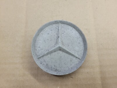 Mercedes Benz OEM 1984-2016 Painted Silver Center Cap Hub Cover 201 401 ...