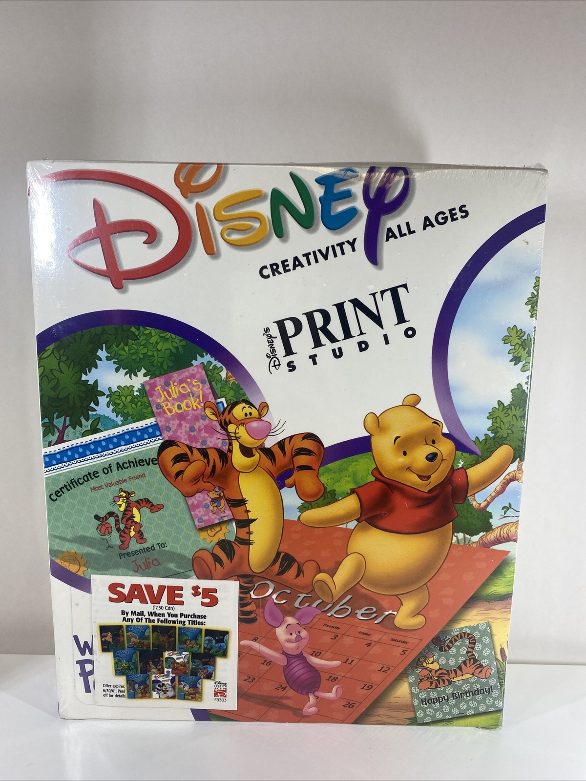 Disney's Winnie the Pooh Print Studio (PC, 1997) for sale online | eBay