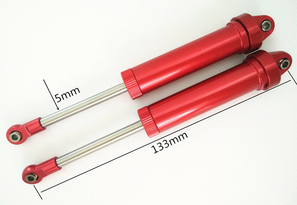 All-Aluminum Front & Rear GTR Shocks Fit Traxxas UDR Unlimited Desert ...