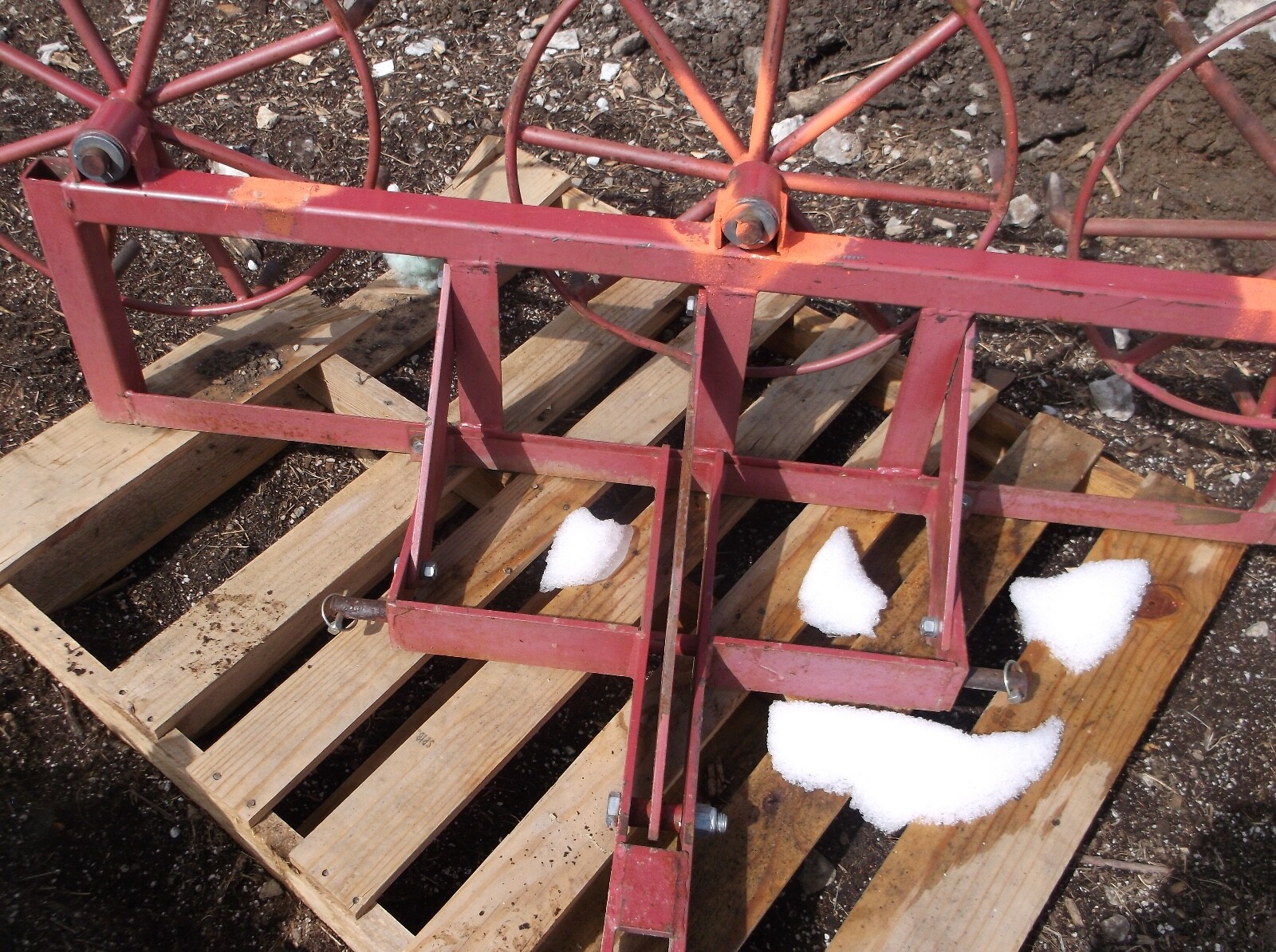 Farm Easy Fence Unroller/Handler Three Point Hitch | eBay