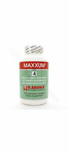 Maxxum Karuna 4 Vitamins - 180 Vegetarian Capsules for sale online | eBay