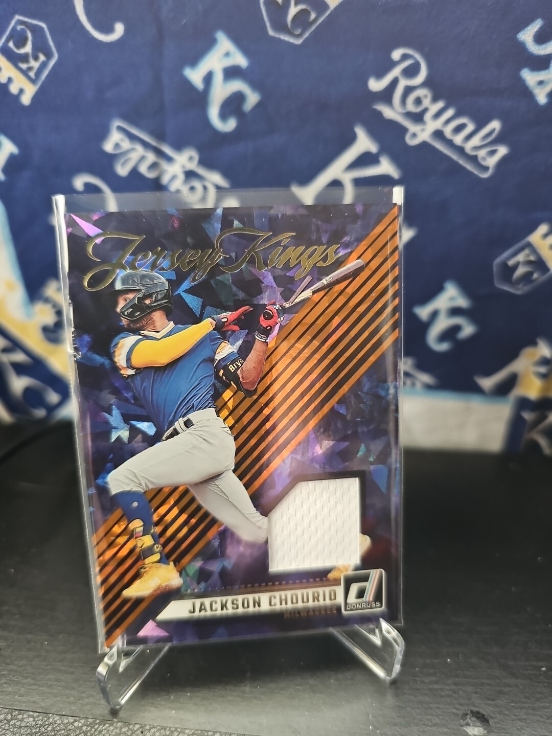 Jackson Chourio 2024 Panini Donruss Jersey Kings Patch #JK-JC | eBay