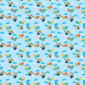 MINIONS WRAPPING PAPER ROLL GIFT WRAP ANY OCCASION 30" X 5' NEW ...