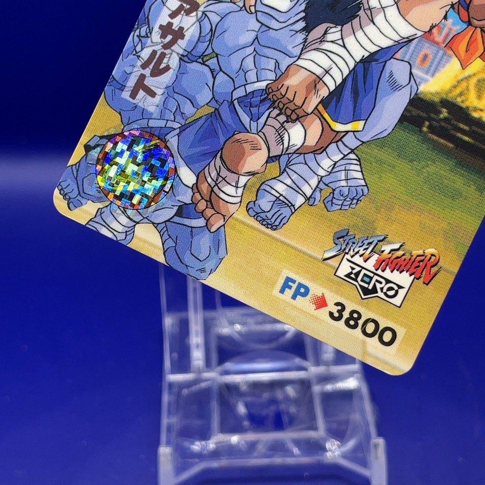 ADON Street Fighter ZERO Card Bandai Capcom MADE IN JAPAN Japanese 059 ...