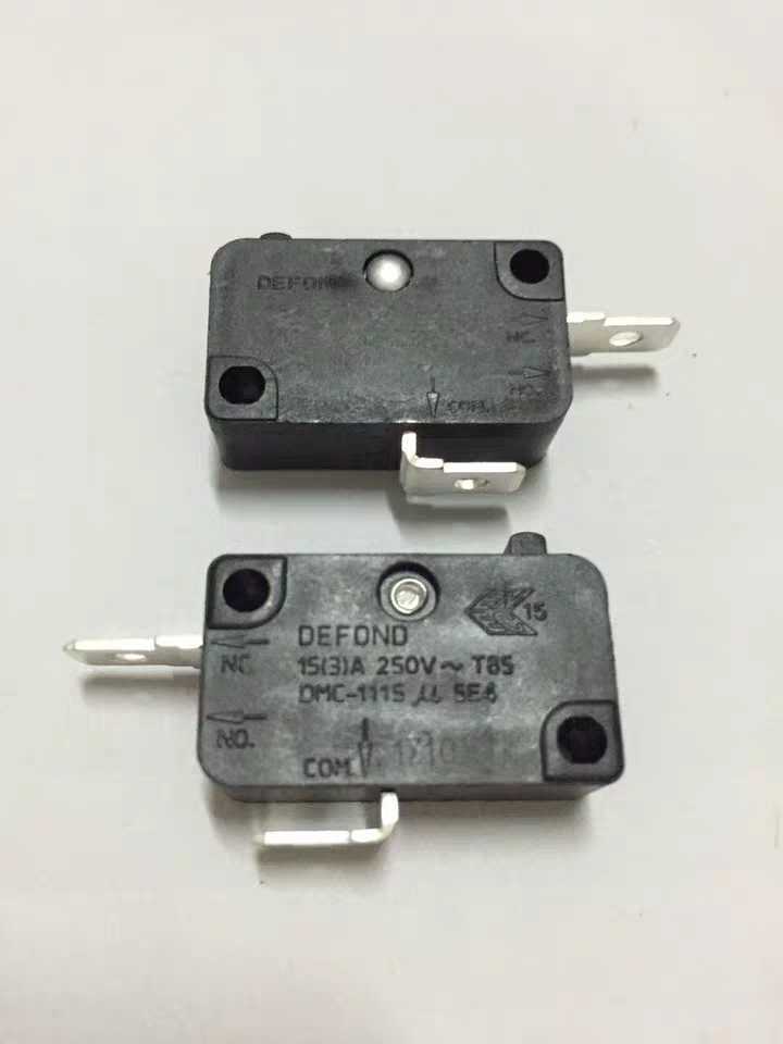 1pc DEFOND DMC-1115 micro switch 2 pins normally open press to ...