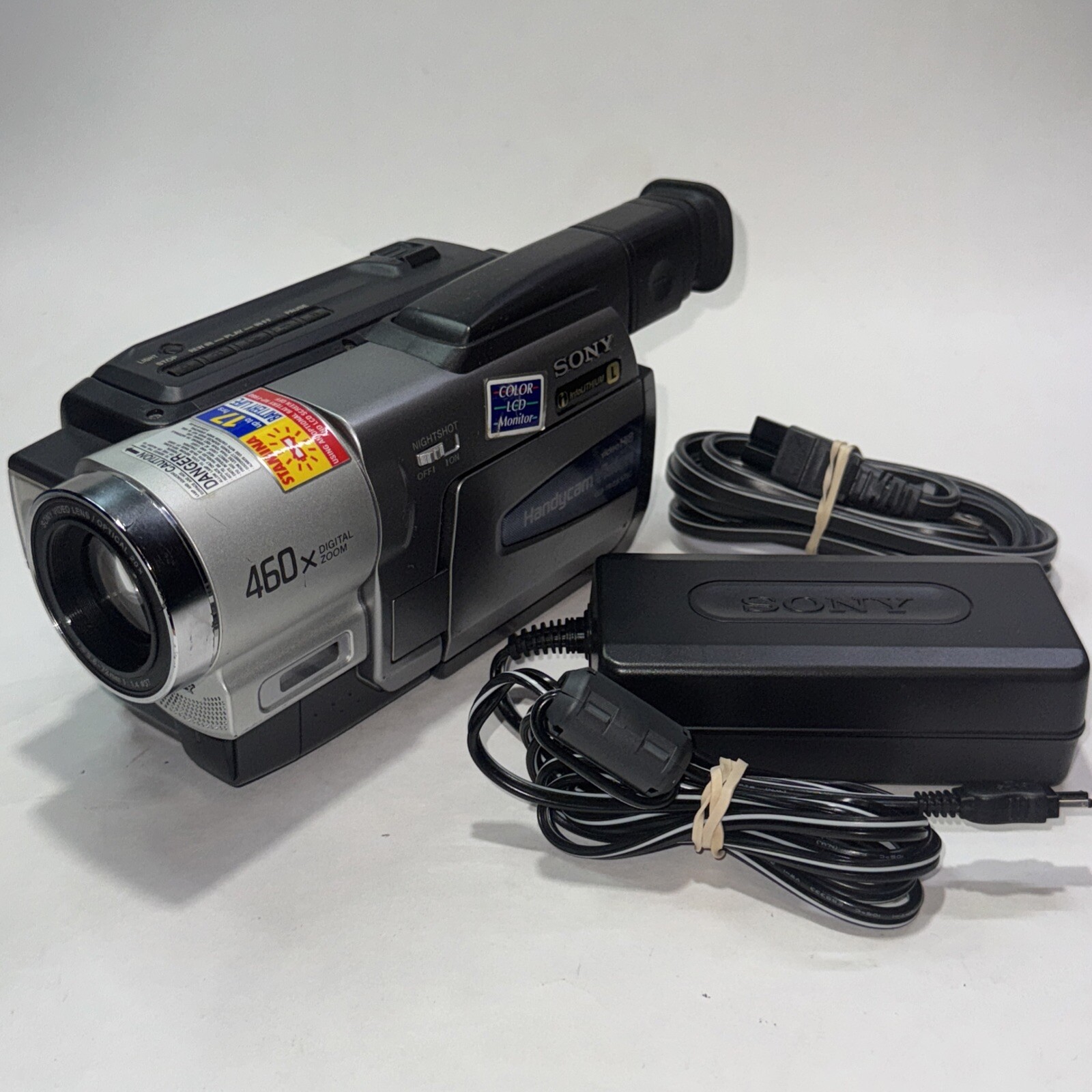 Sony Handycam Vision CCD-TRV58 Hi8 Video8 8mm Camcorder Tested Screen ...