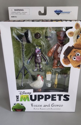 Diamond Select Disney The Muppets Fozzie and Gonzo Action Figure Set | eBay