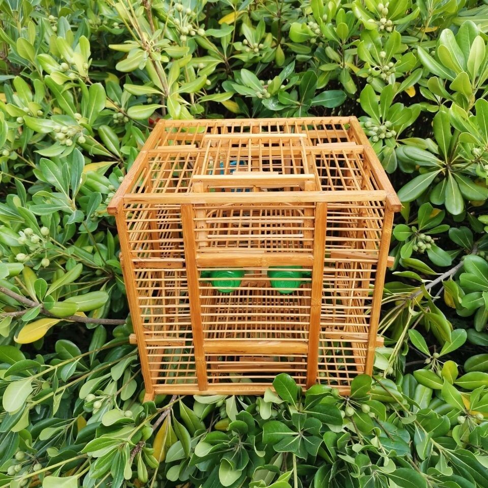 6-Door Birdcage Repeating Trap Cage for Birds Catch Birds Softly 60834 ...