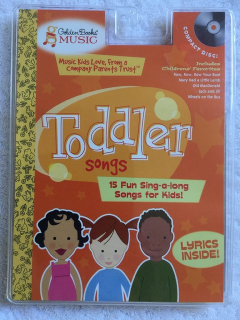 Golden Books: Toddler Songs by Golden Books Music (CD, Jan-2004, Word ...