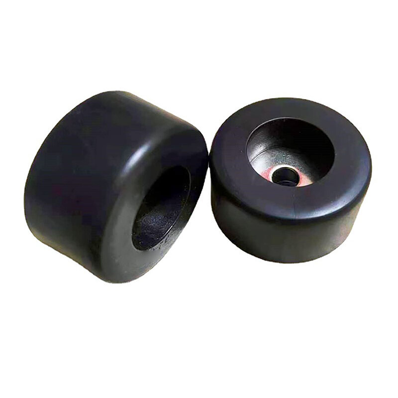 4PCS Cabinets Rubber Feet Damper Pad Base Durable Black 38X20mm Large ...