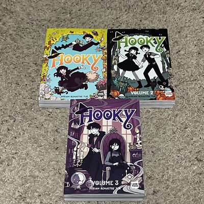 Hooky 3-Book Set: Vol.1-3 by Míriam Bonastre Tur Graphic Novel Manga ...