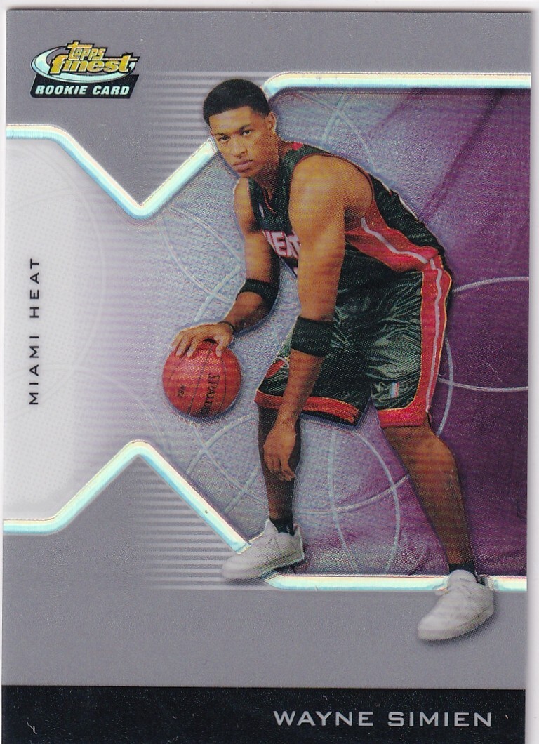 2004-05 Topps Finest - 2005-06 Rookie Wayne Simien #219 Refractor /359 ...