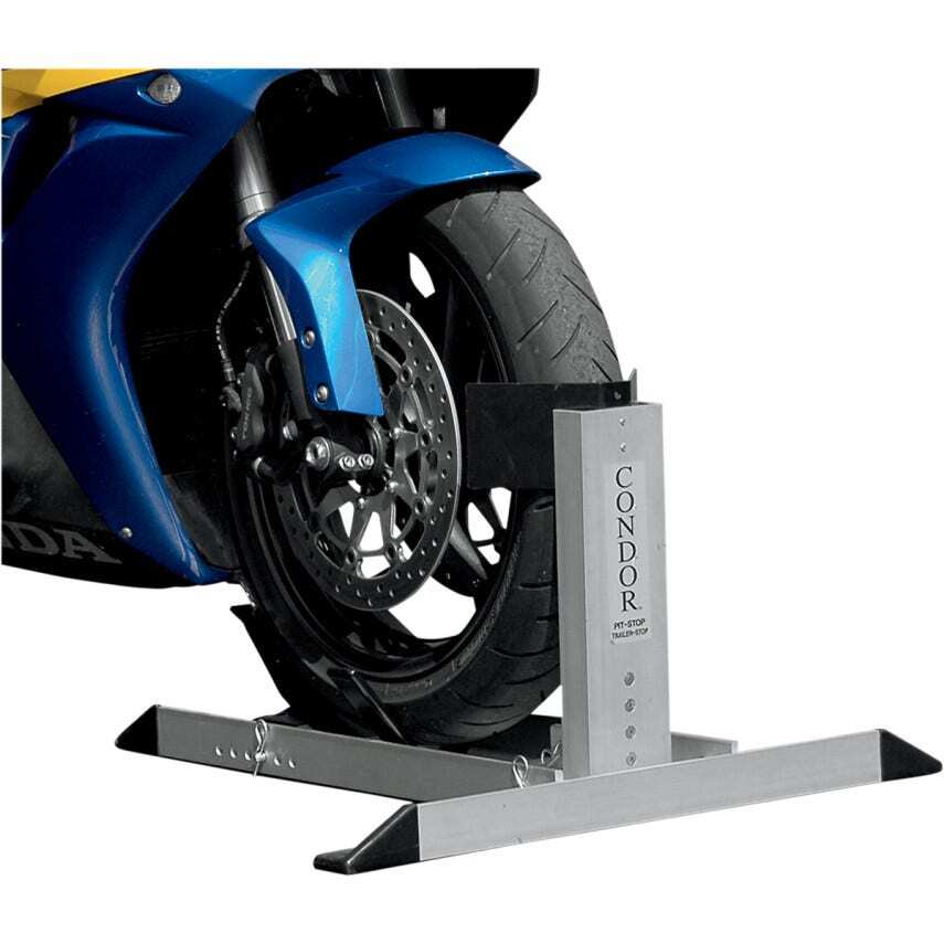 CONDOR PS1500 Harley & Metric Motorcycle Wheel Chock Floor Stand ...