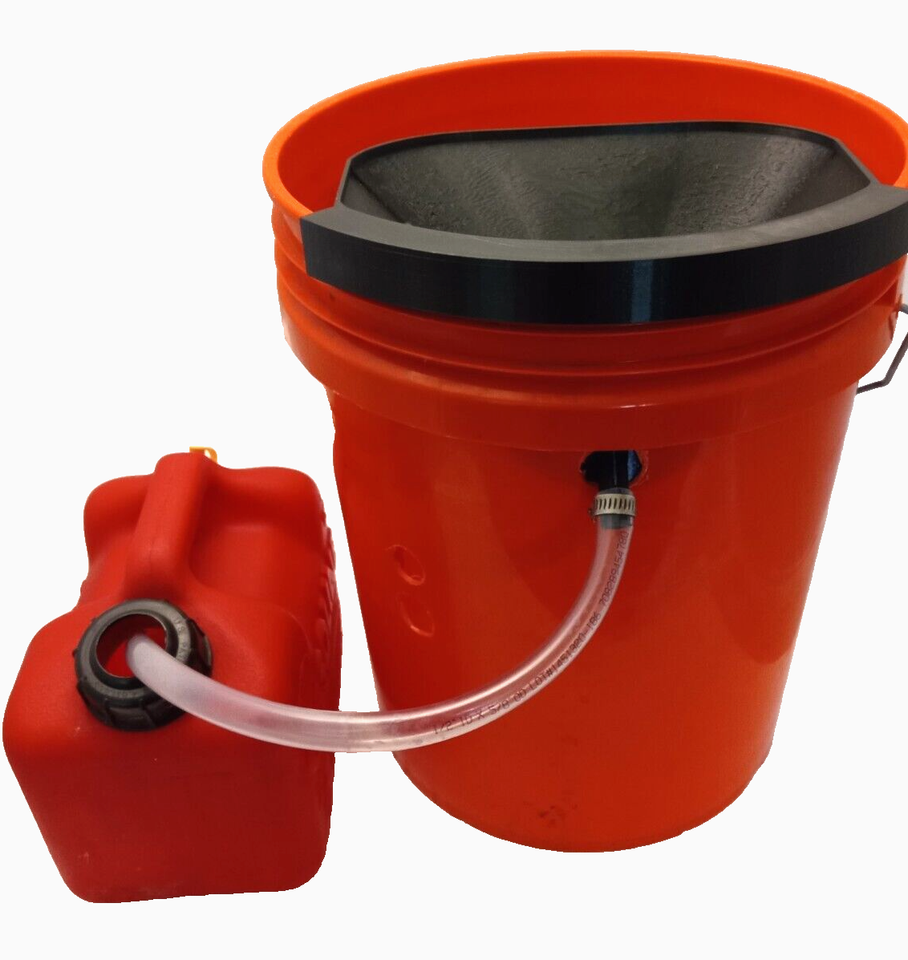 Urine Diverter for 5 Gallon Bucket Composting Toilet: Out-of-Bucket ...
