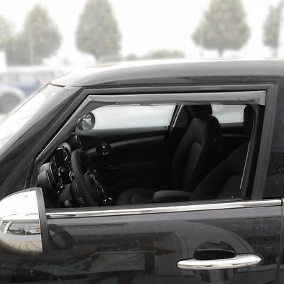Window Visor Vent Rain Deflector for Mini Cooper F55 2014-2023 Black ...