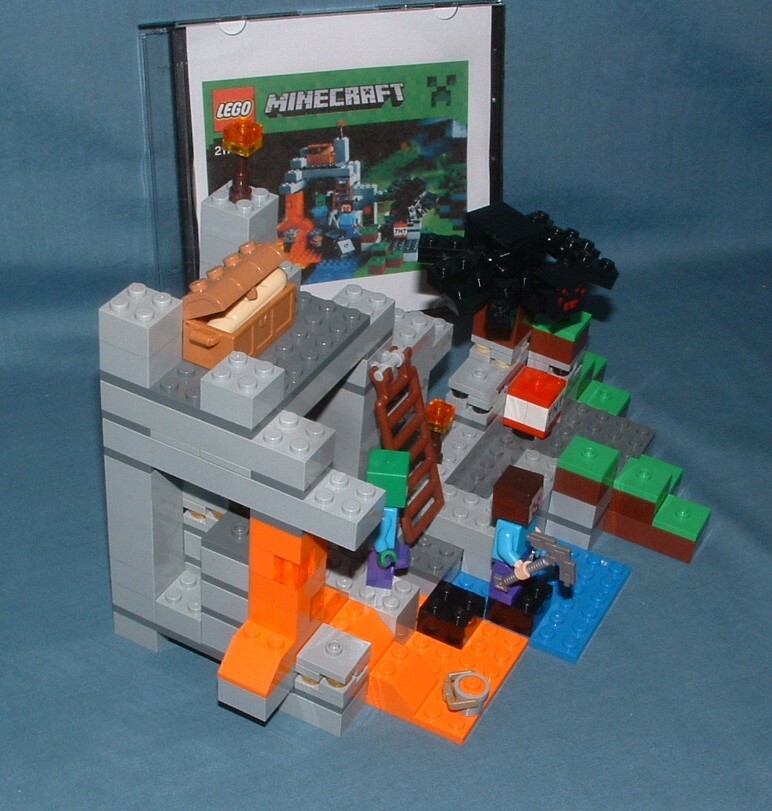 MINECRAFT, THE CAVE SET 21113 - LEGO - 2016 - USED | eBay