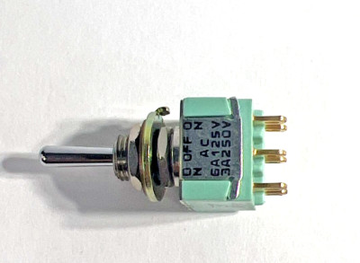 MTA-206P ALCO SWITCH TOGGLE DPDT 6A | eBay