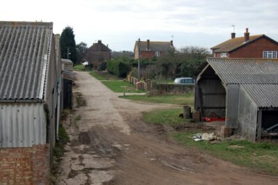 Photo 6x4 Oxenham Farm Samuel's Corner Here the farm is seen from the ...