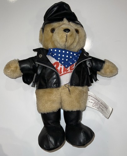 Vintage Harley Davidson Biker Mates Plush Toy Motorcycle Big Al Bear ...