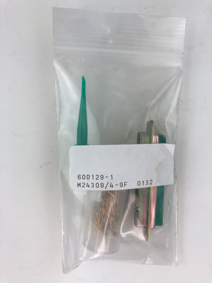 M24308/4-9F M24308/4-4F DCG37P1-T2-P6 CRIMP & POKE D-SUB SHELL 37 PIN ...
