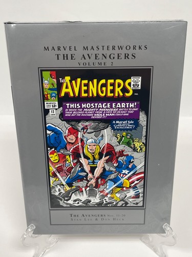 Marvel Masterworks THE AVENGERS Vol 2 Marvel Comics HC Hardcover Sealed ...