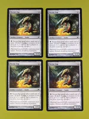 Vector Asp x4 Scars of Mirrodin 4x Playset Magic the Gathering MTG | eBay