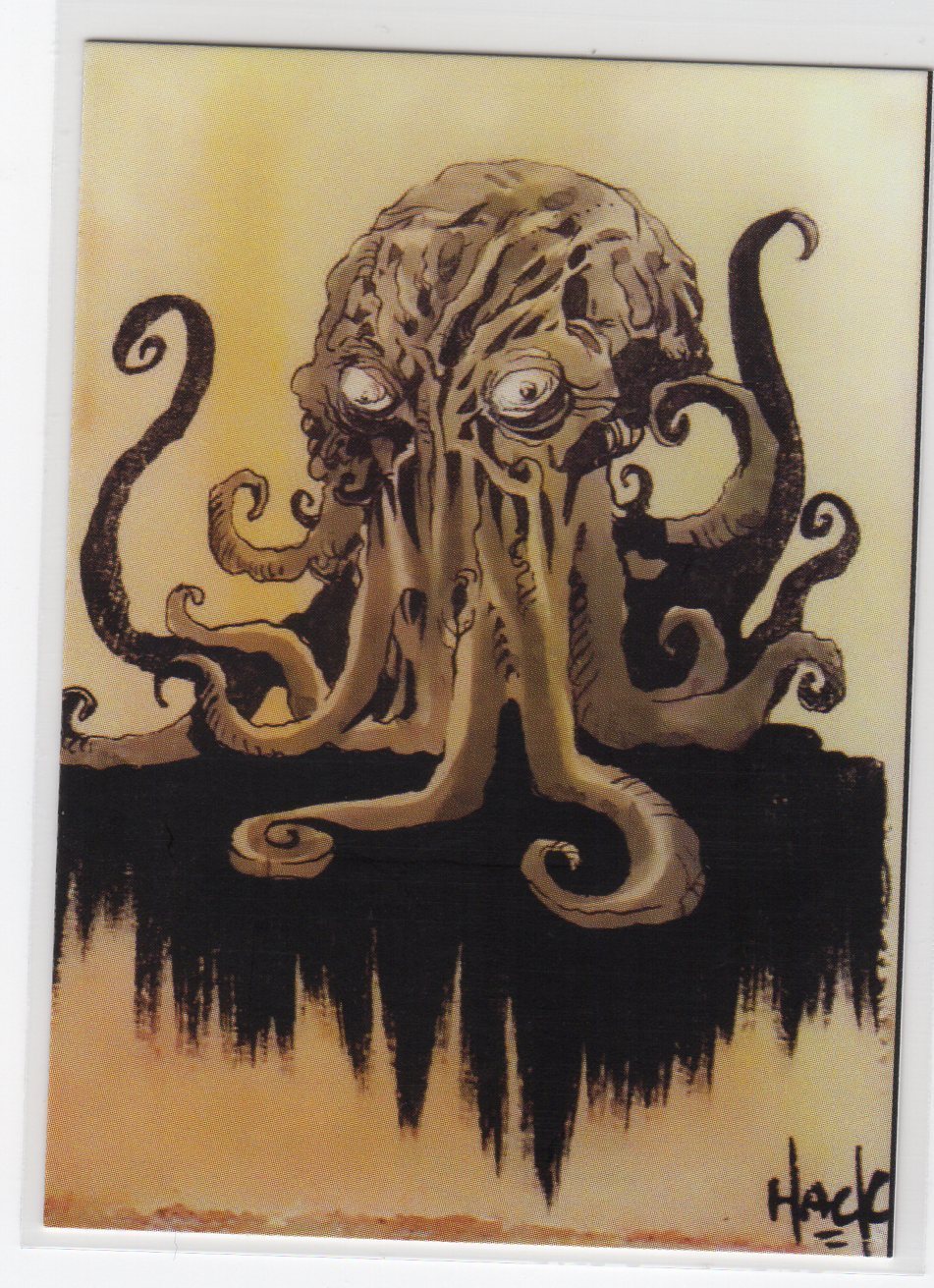 Sherlock Holmes and Victorian Martians Card 25 Tentacled Horror Cult ...