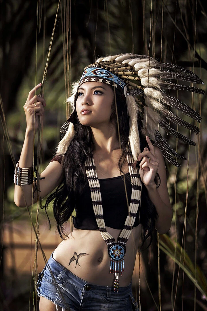 Young Native American Warrior