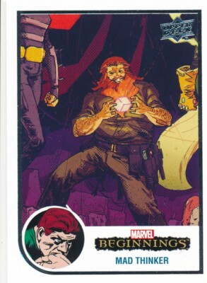 #13 MAD THINKER 2022(2023) Upper Deck Marvel Beginnings FANTASTIC FOUR ...