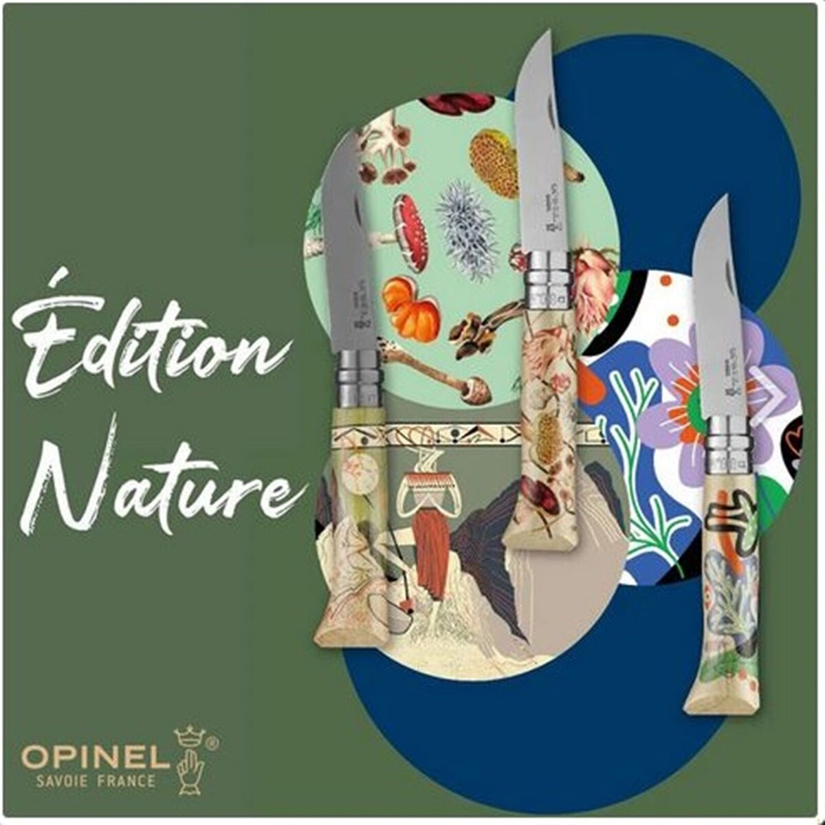 Opinel: Nature Edition 2023 Limited Edition: Complete Series Opinel: Nature Edition 2023 Limited Edition: Complete Series