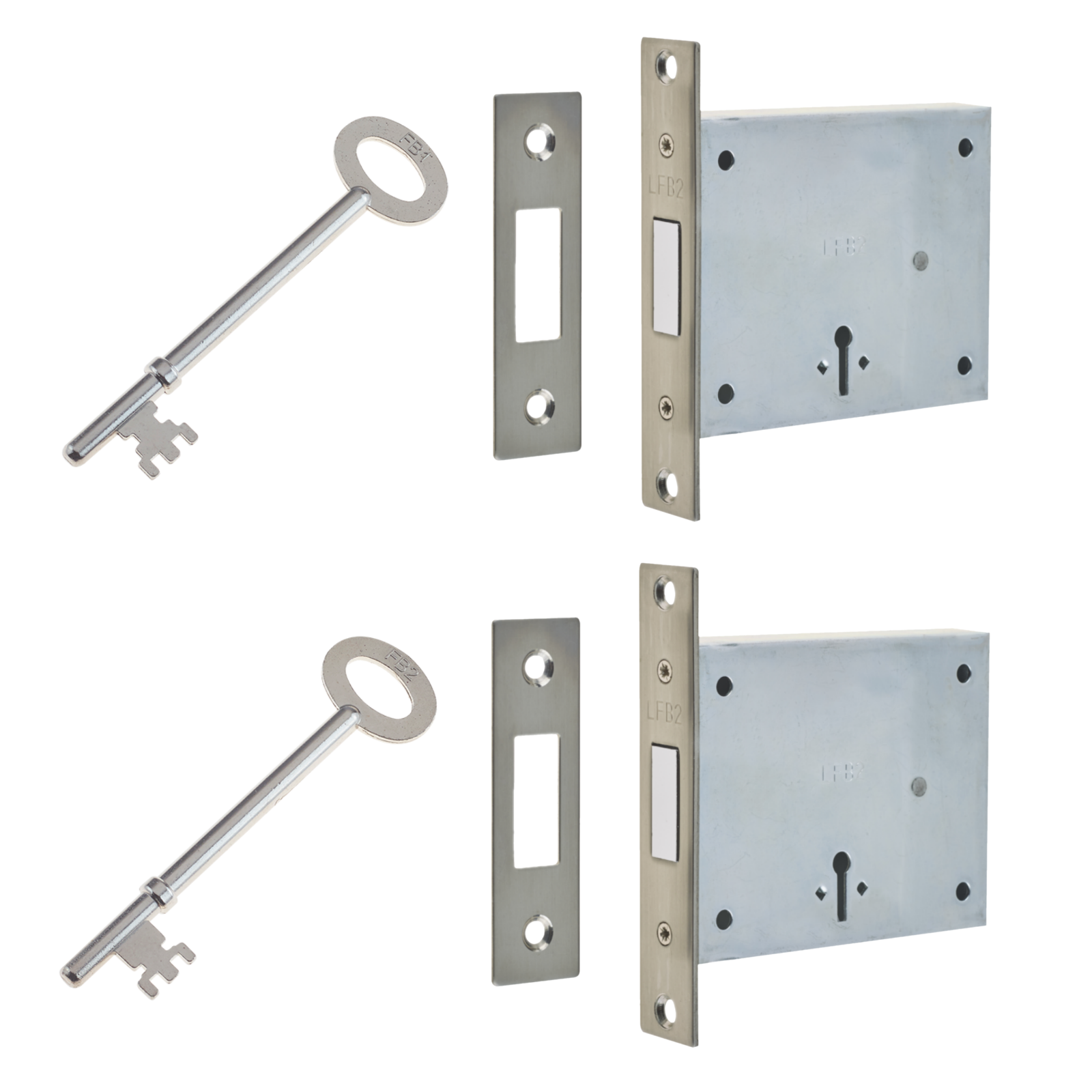 FB2 Lock FB1 & FB4 Genuine London Fire Brigade FBL Brand +Spare FB2 FB1 ...