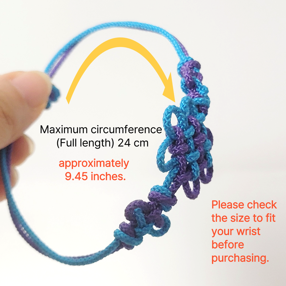K-Pop Demon Hunters Korean Traditional Knot Bracelet Free Size +🧡 US ...