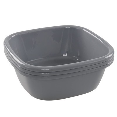 Inhouse Bacinella Piccola Plastica, Bacinella Bucato, 3 Confezioni (p4H ...