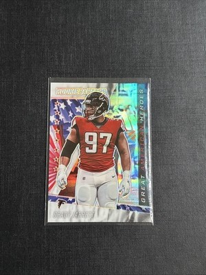 2020 Rookies & Stars Grady Jarrett #GAH-24 Great American Heroes Silver ...