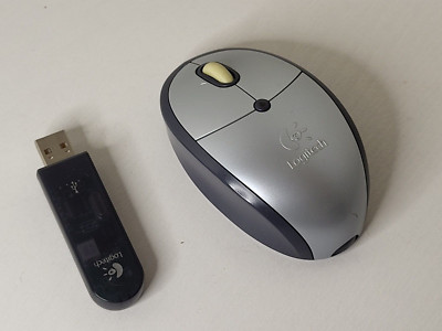 Logitech USB Wireless Mouse Portable | USB | Gray | RBF111 831403-0000 ...